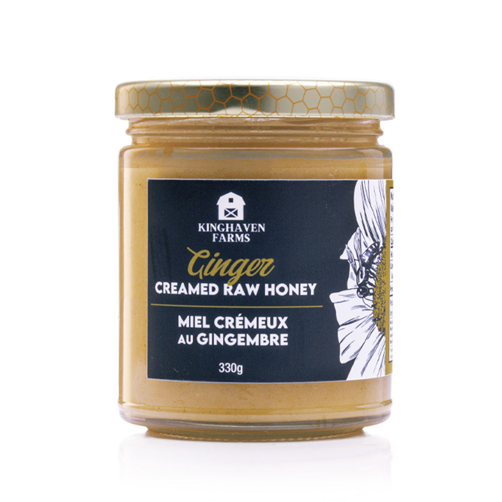 Ginger Creamed Honey – Kinghaven Farms